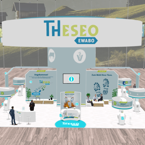 Virtual trade fair stand for THESEO | Metapilots