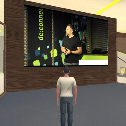 Hybrid event by dc AG in the Metaverse | Metapilots